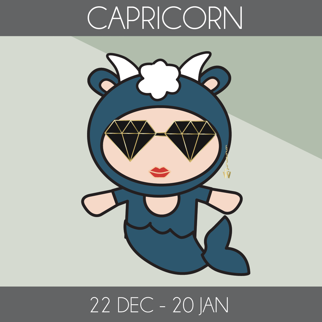 Capricorn 999 gold bar – CW Jewels